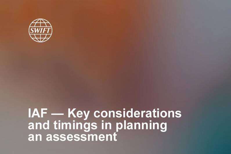 Attest your level of compliance | Swift